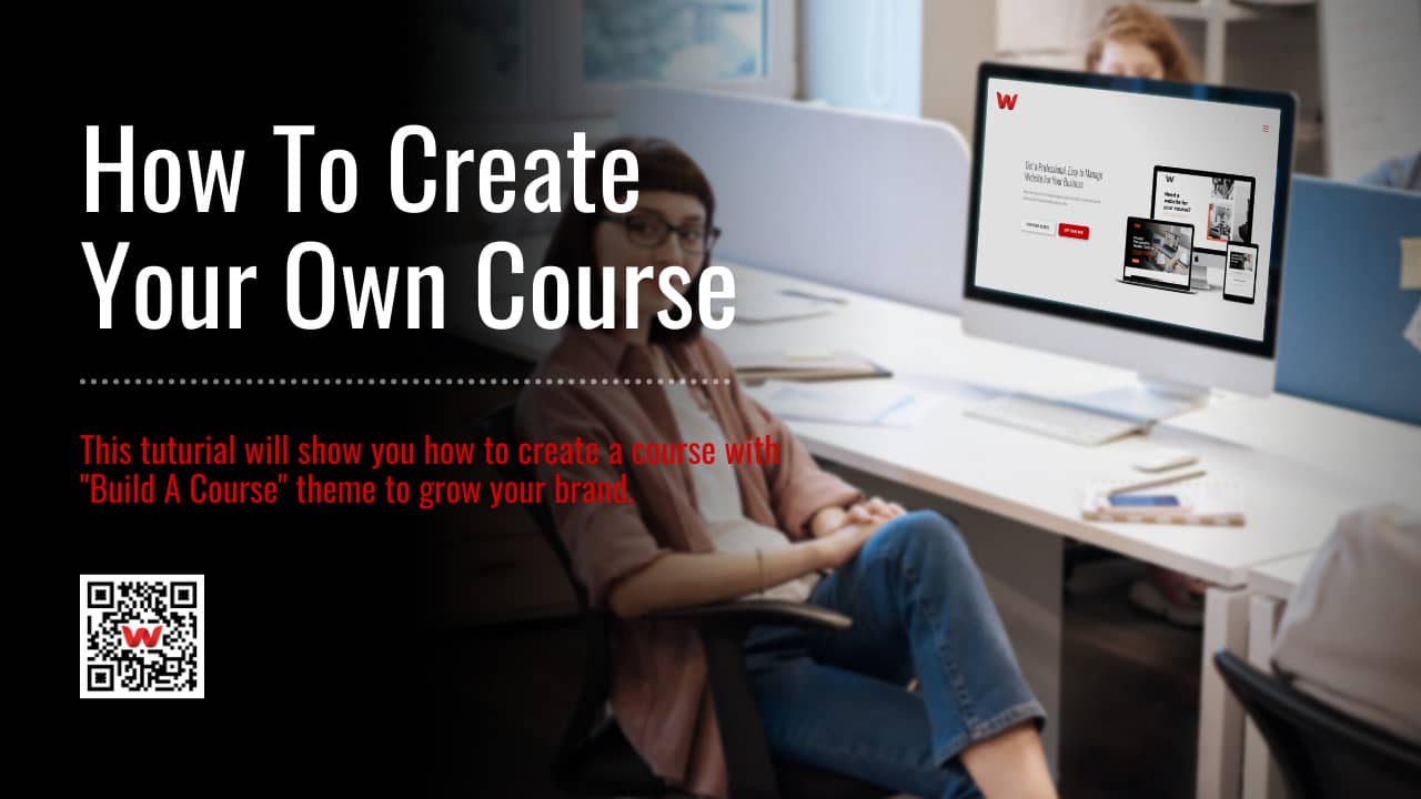 The "Build a Course" Website Platform - Whunu